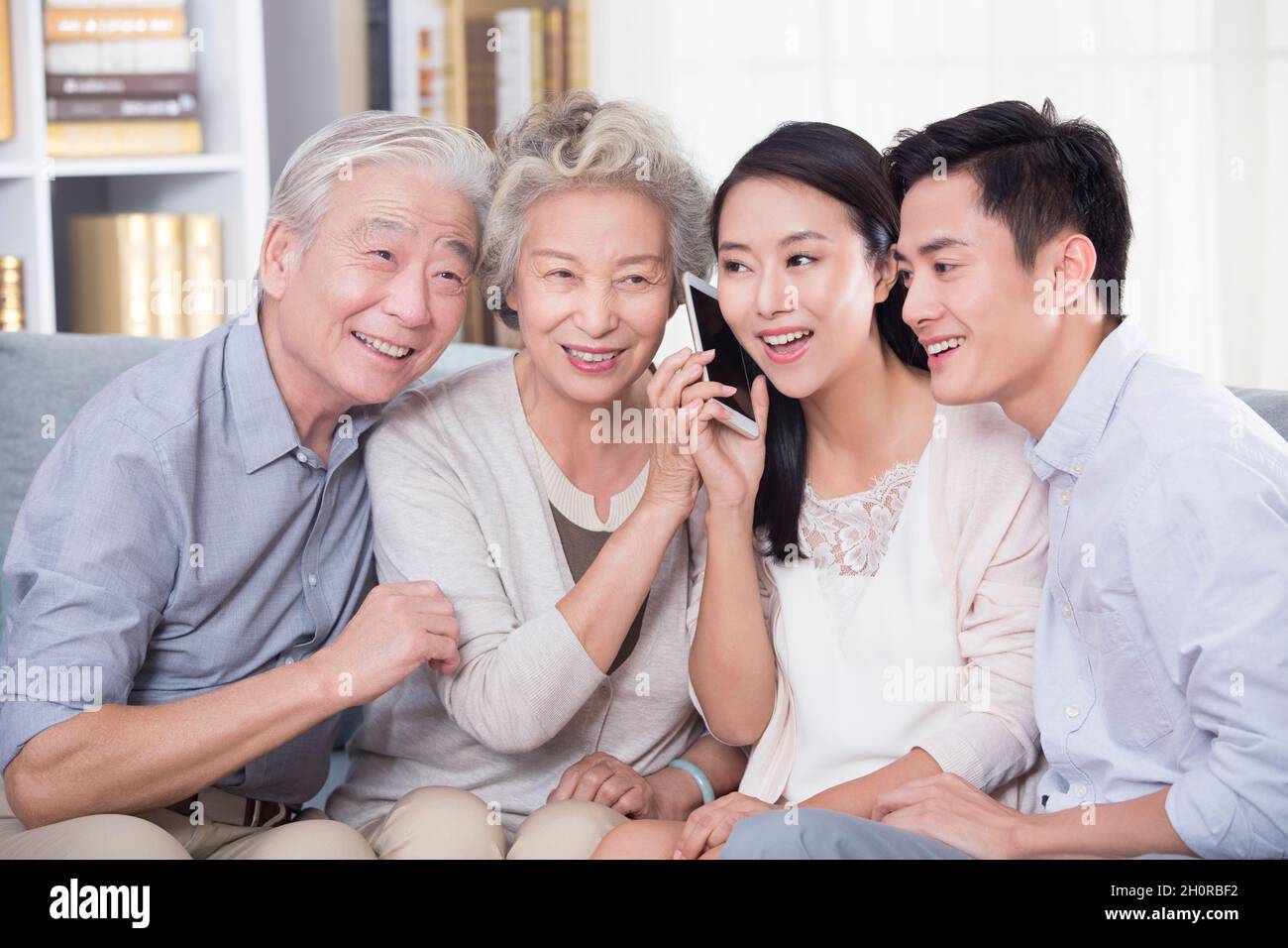 Four parents talking hi-res stock photography and images - Alamy