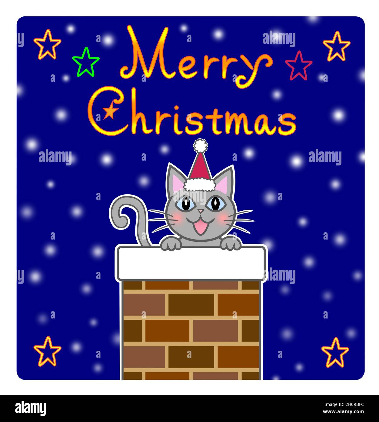 Cute Merry Christmas Wallpaper Cats