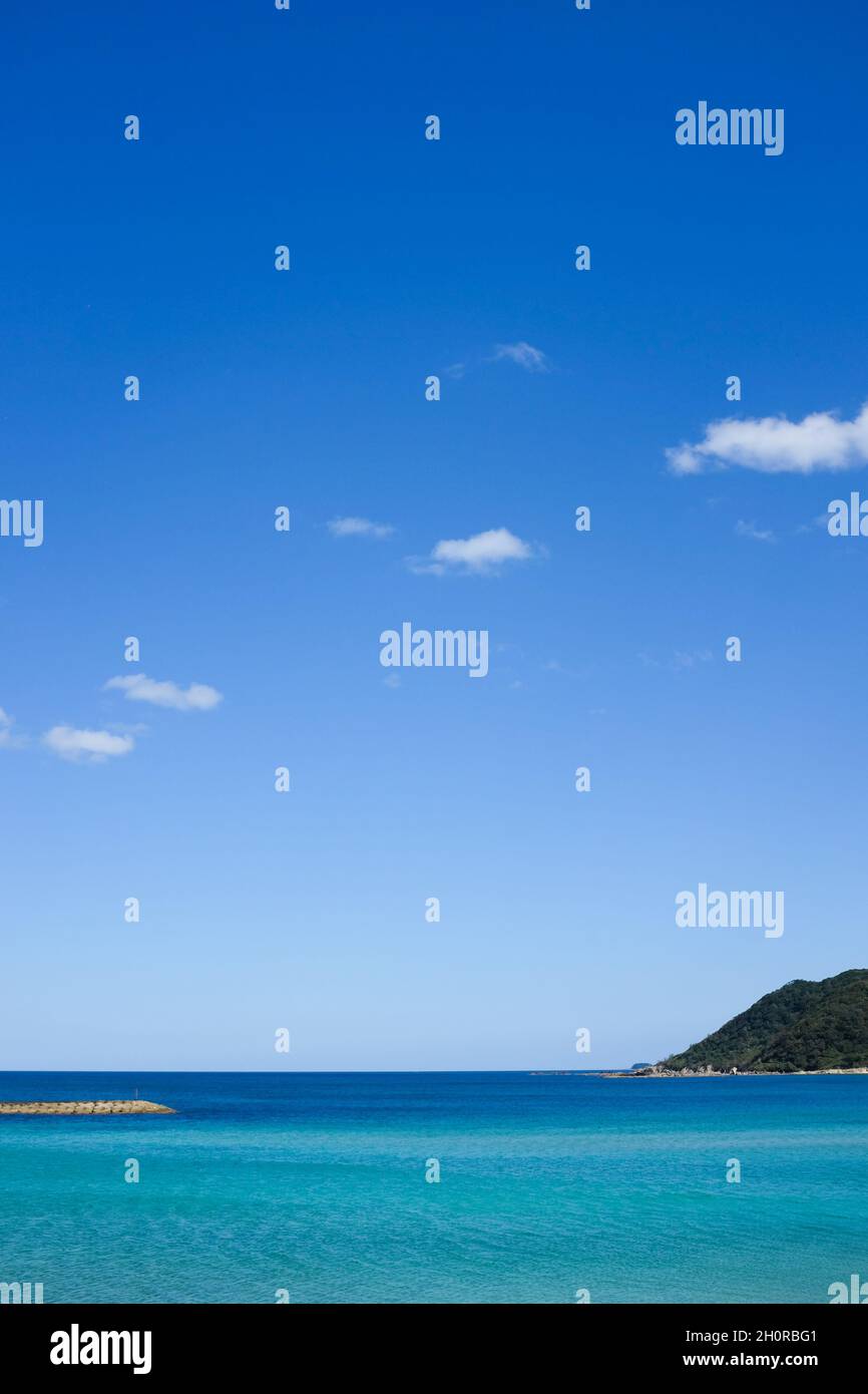 The Kyotango coast with the Japan Sea in Kyoto Prefecture, Japan Stock ...