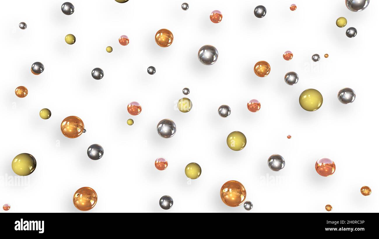 set of metal balls Stock Photo - Alamy