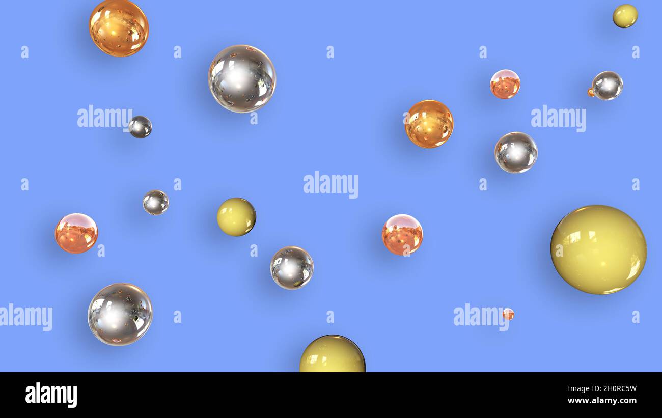 set of metal balls Stock Photo - Alamy