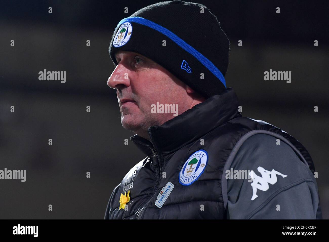 Wigan athletics manager paul cook hi-res stock photography and images ...
