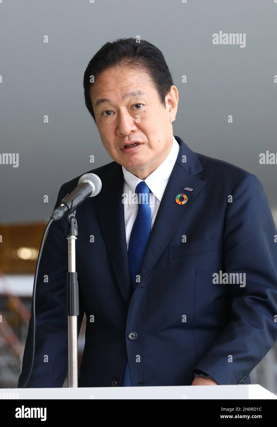 Tokyo, Japan. 14th Oct, 2021. Japan's largest air carrier All Nippon ...