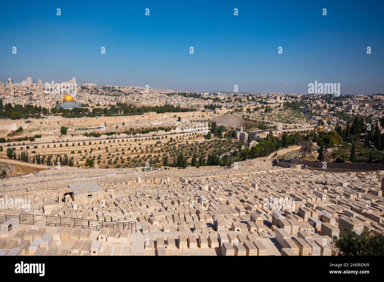 Asia Middle East Israel Jerusalem Old City Rechavam observation point ...
