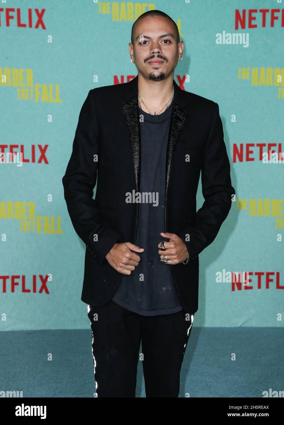 LOS ANGELES, CALIFORNIA, USA - OCTOBER 13: Actor Evan Ross arrives at ...