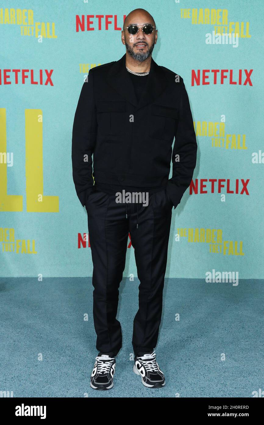 LOS ANGELES, CALIFORNIA, USA - OCTOBER 13: Record producer Swizz Beatz ...