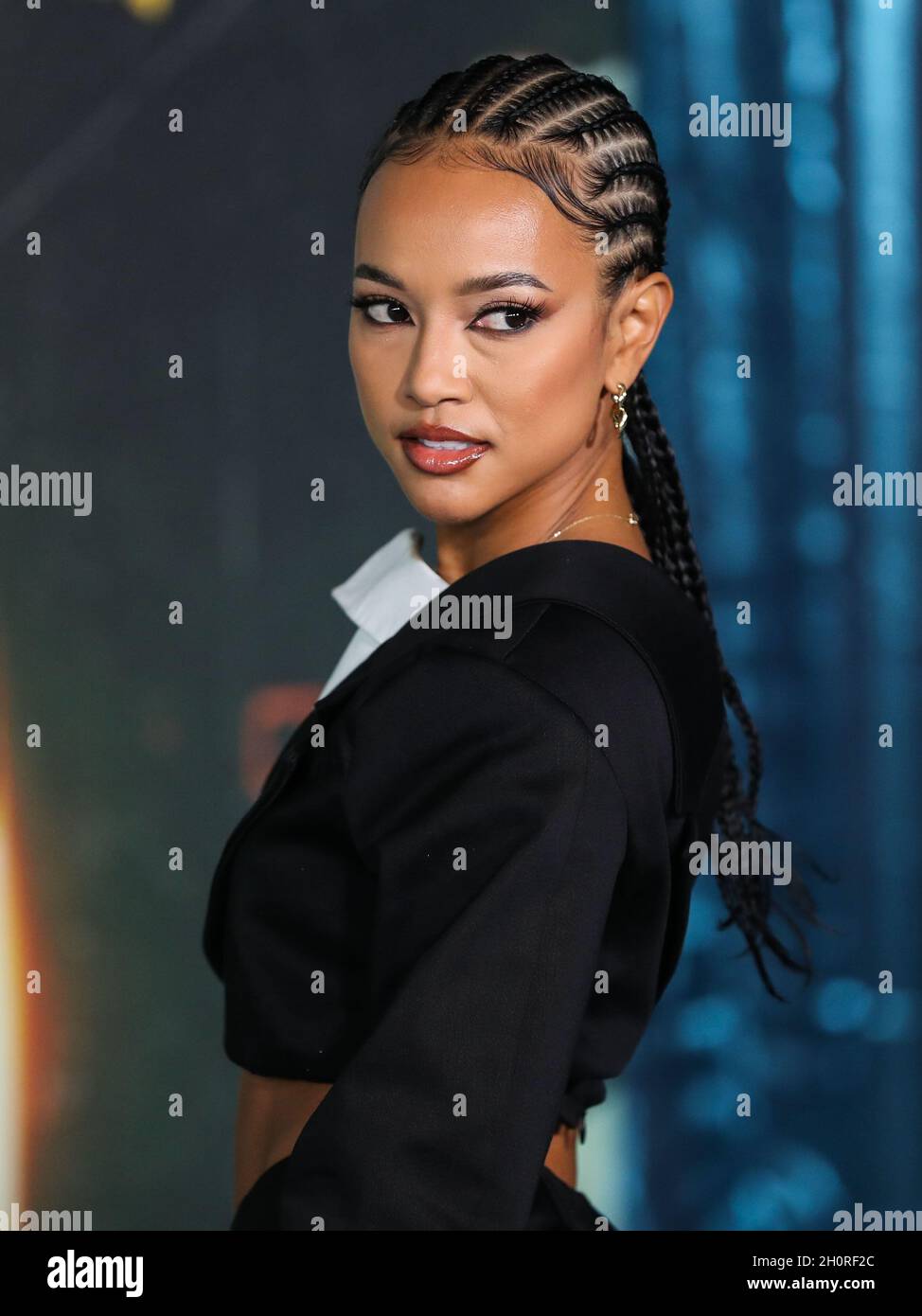 LOS ANGELES, CALIFORNIA, USA - OCTOBER 13: Actress Karrueche Tran ...
