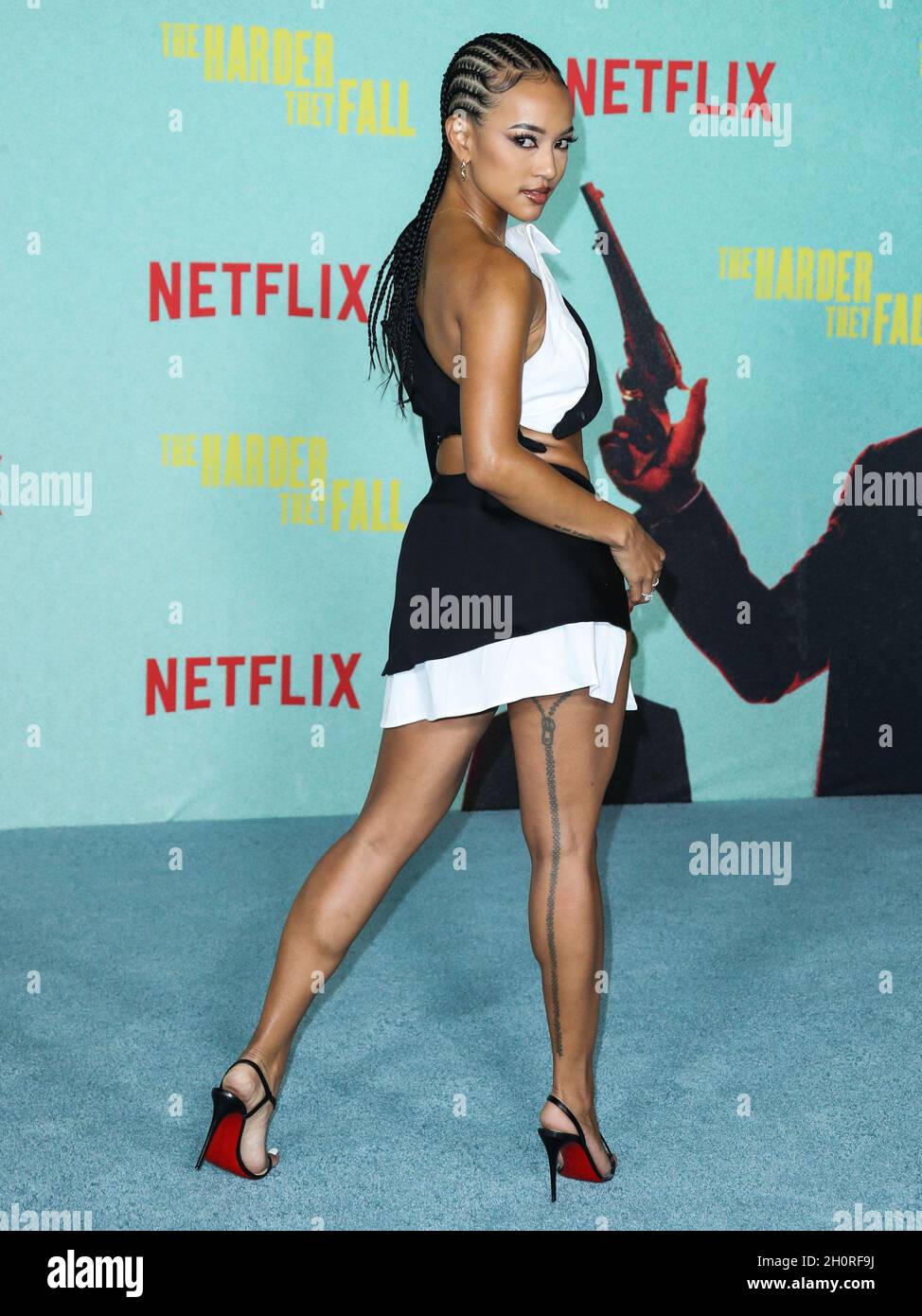 LOS ANGELES, CALIFORNIA, USA - OCTOBER 13: Actress Karrueche Tran ...