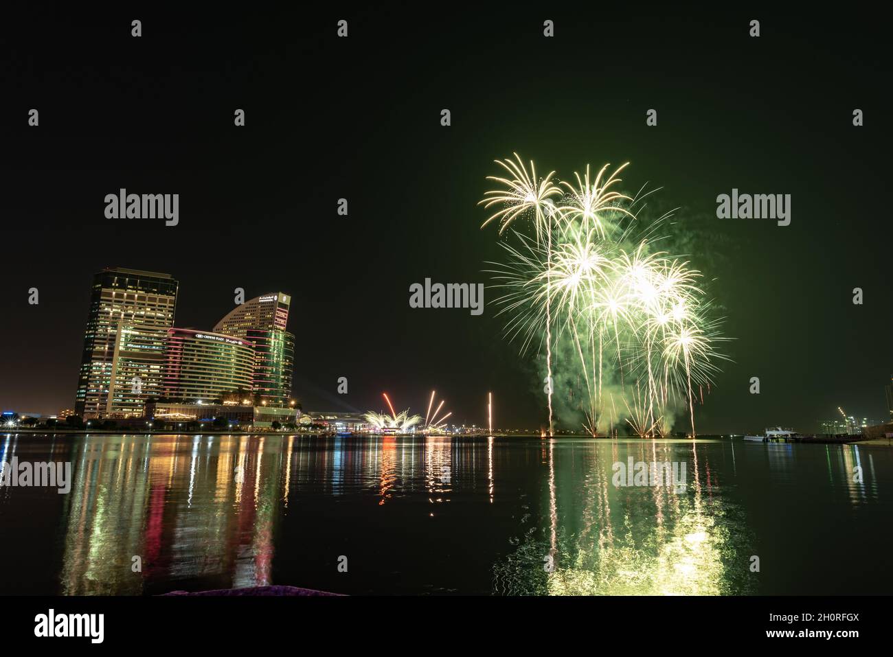 Dubai, United Arab Emirates – October 13, 2021, celebrating of opening ...