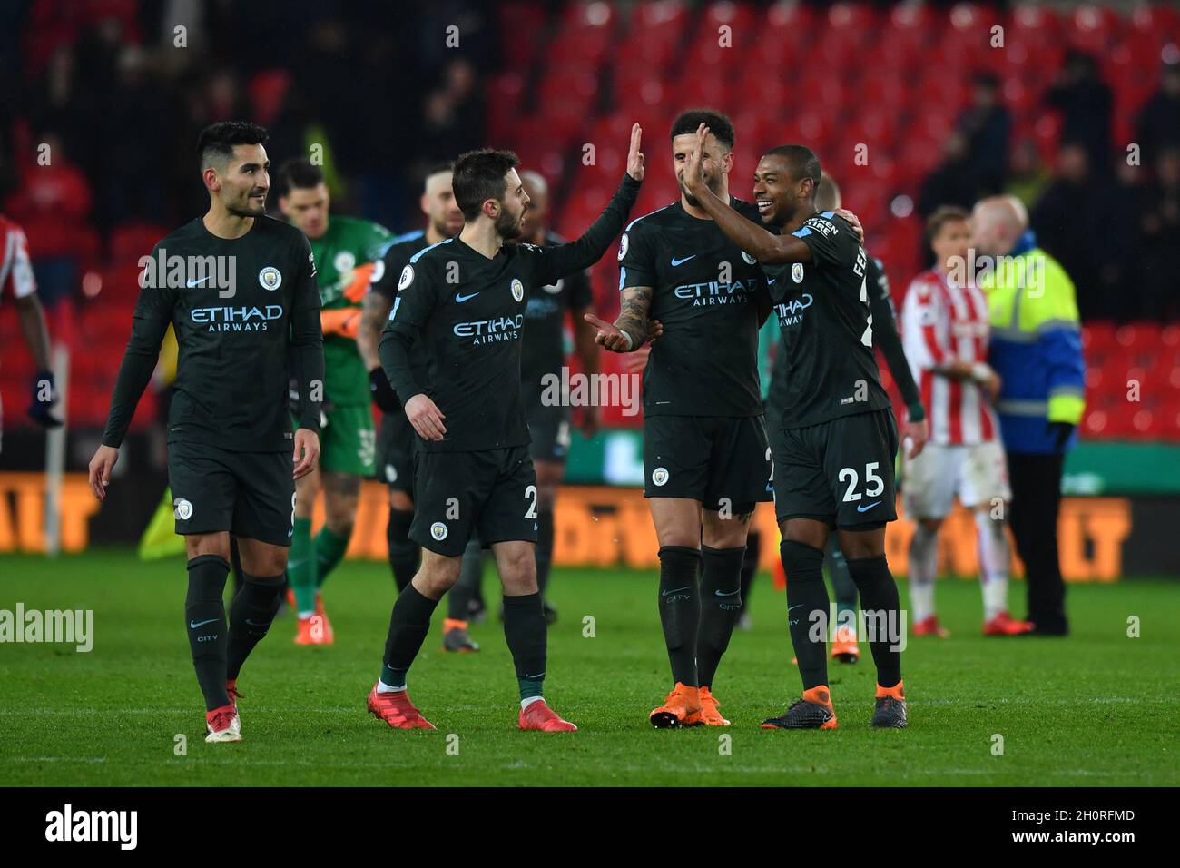 Manchester city players hi-res stock photography and images - Alamy