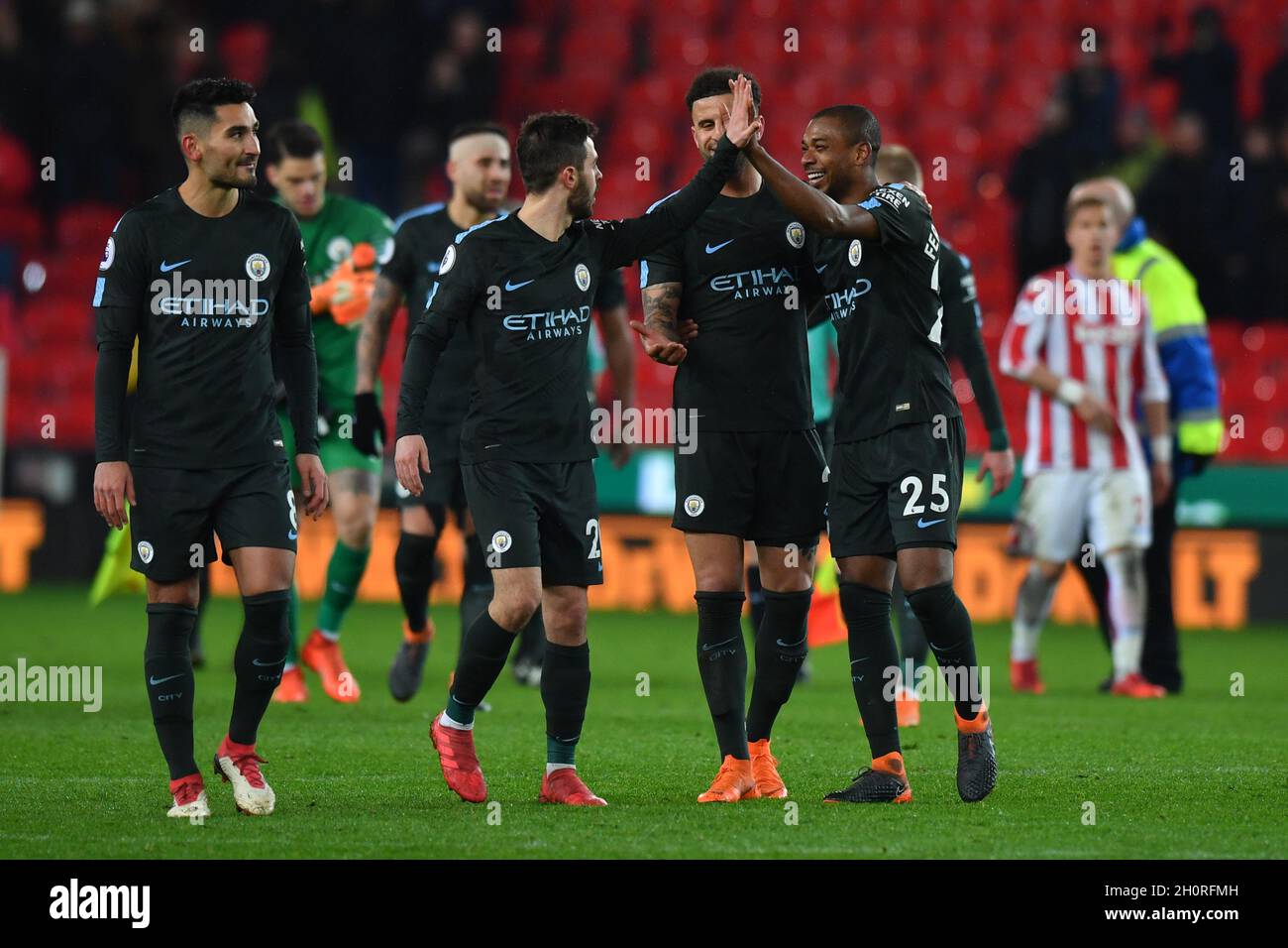 Manchester city players hi-res stock photography and images - Alamy