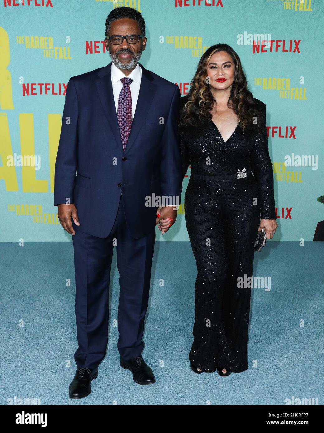 LOS ANGELES, CALIFORNIA, USA - OCTOBER 13: Actor Richard Lee Lawson and ...