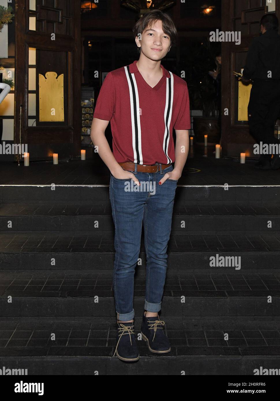 SYFY's CHUCKY Star Teo Briones visit Yamashiro in Hollywood, CA on ...