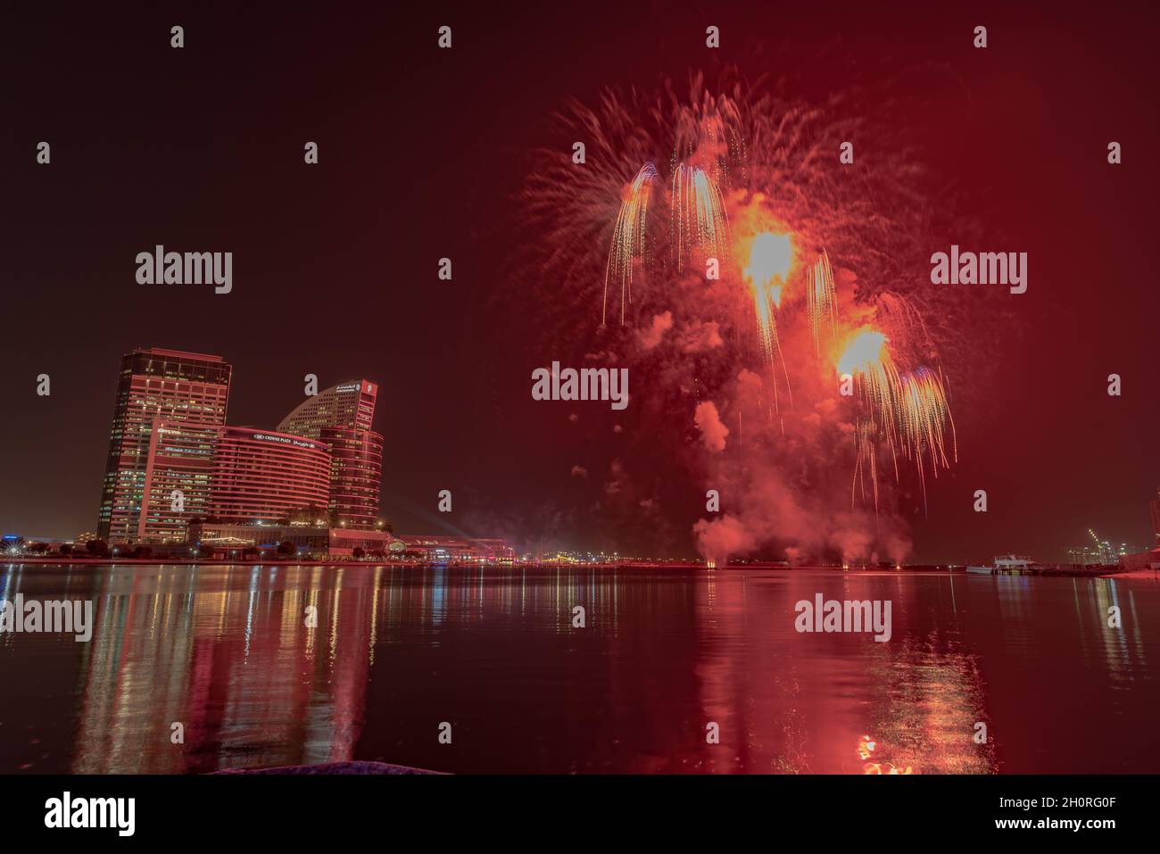 Dubai, United Arab Emirates – October 13, 2021, celebrating of opening ...