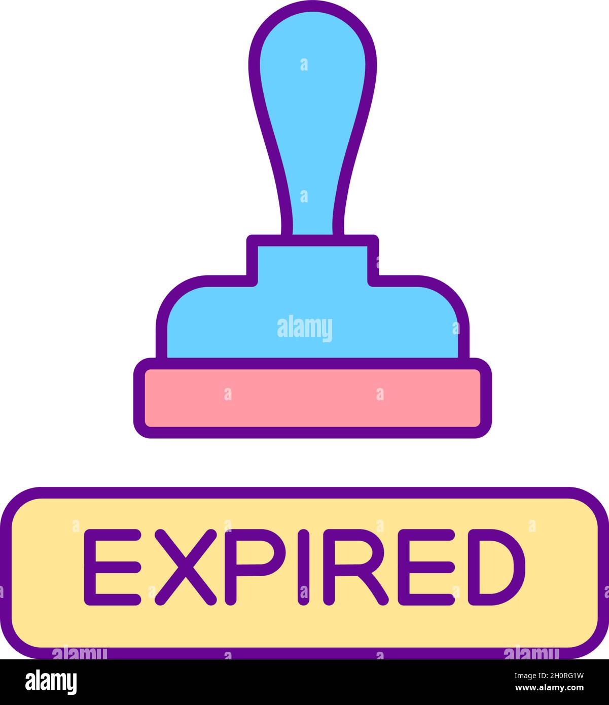 Official notification Stock Vector Images - Alamy