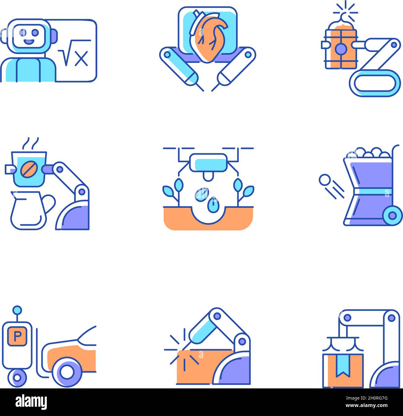 Leading system Stock Vector Images - Alamy