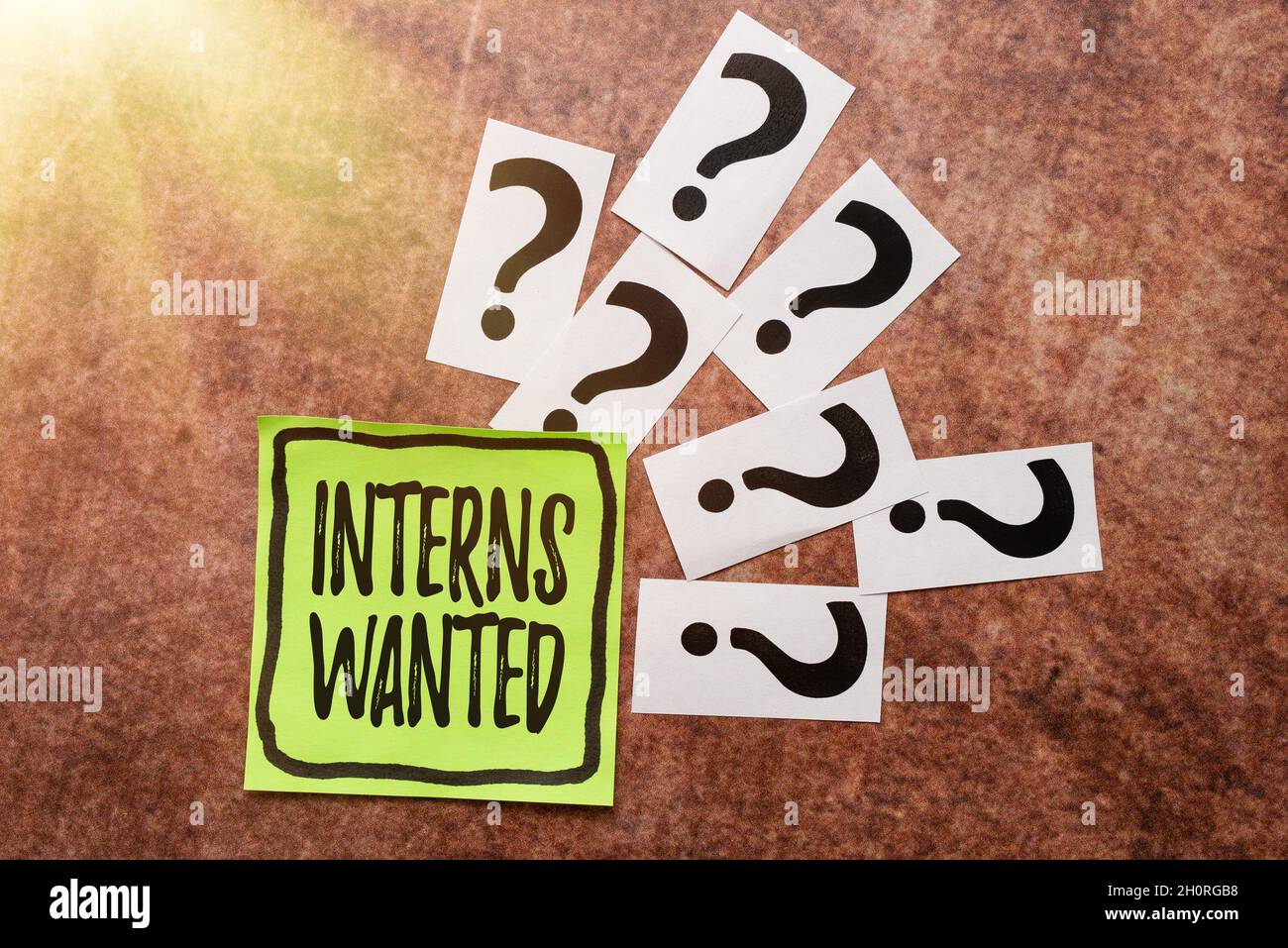 Text caption presenting Interns Wanted. Conceptual photo Looking for on ... Text caption presenting Interns Wanted. Conceptual photo Looking for on ...