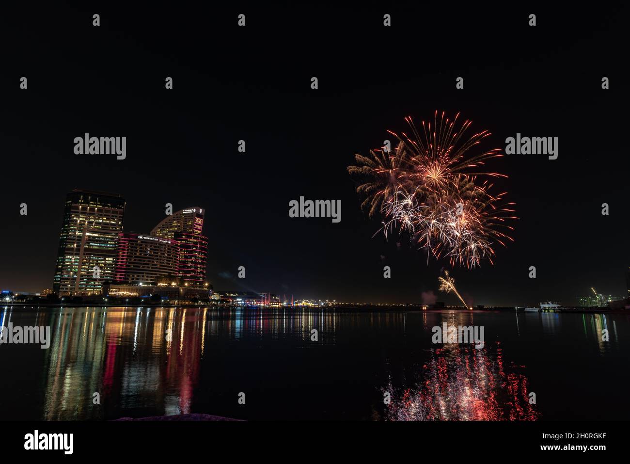 Dubai, United Arab Emirates – October 13, 2021, celebrating of opening ...