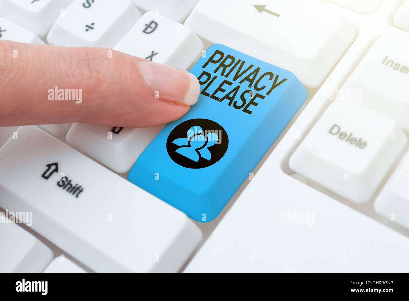 Inspiration showing sign Privacy Please. Business concept asking ...