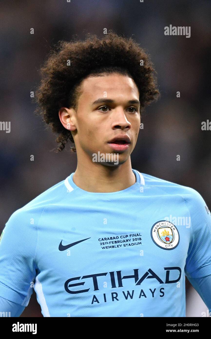 Leroy sane wembley stadium hi-res stock photography and images - Alamy