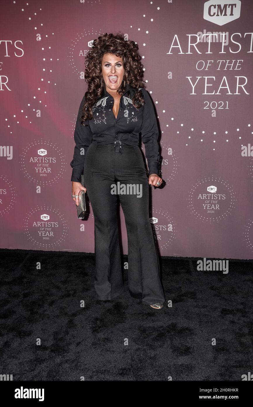 Hannah Dasher attends the 2021 CMT Artist of the Year on October 13 ...