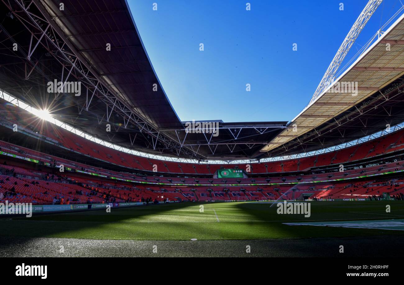 Wembley stadium general view hi-res stock photography and images - Alamy