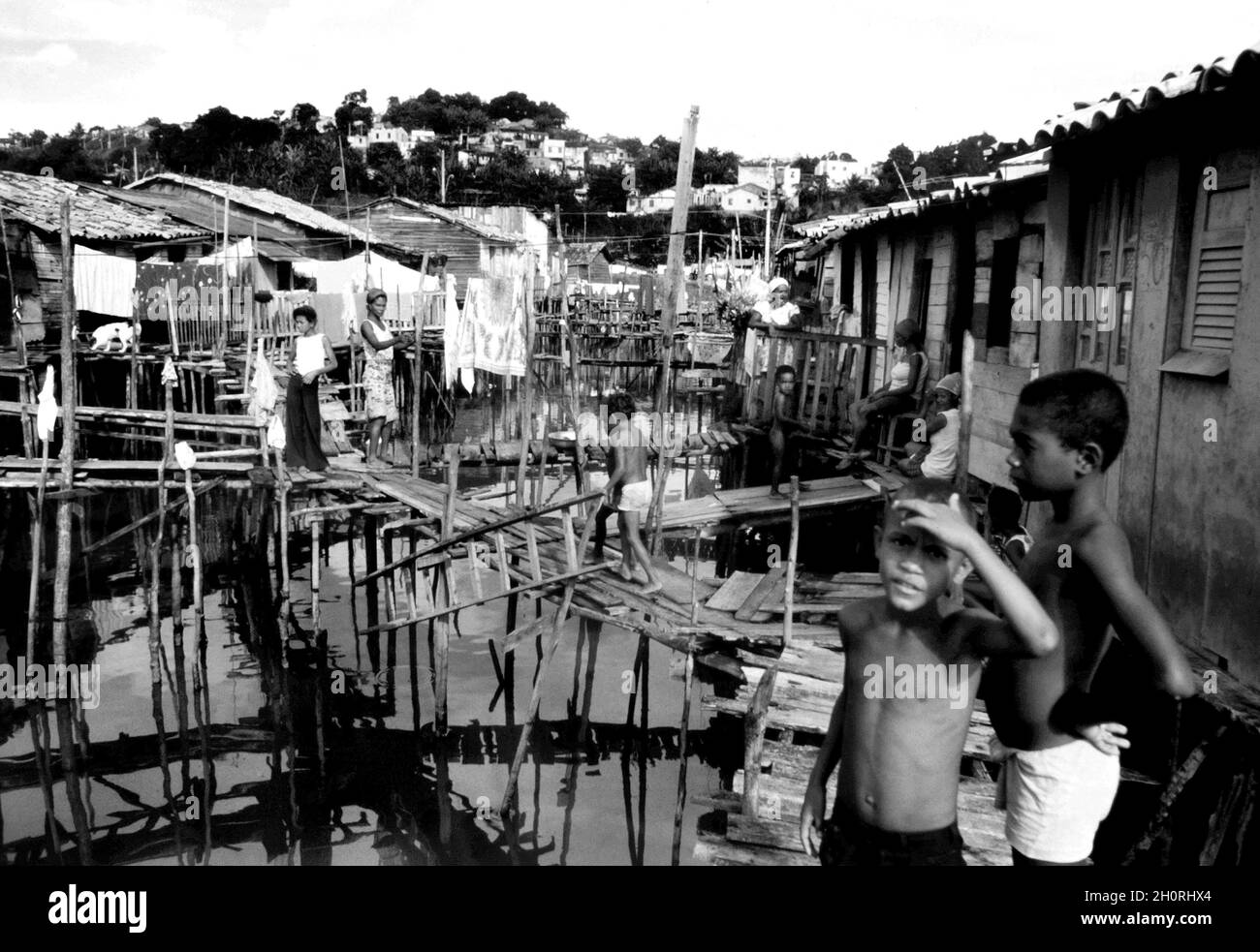Salvador de Bahia, Brazil, 1975, Favela Stock Photo - Alamy