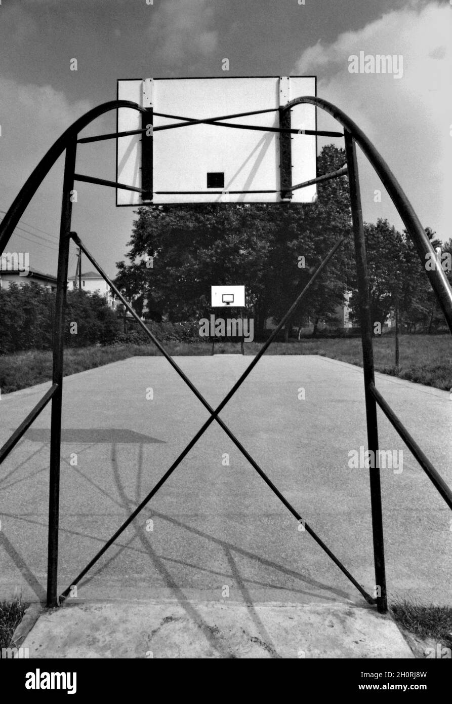 Italy suburbs Black and White Stock Photos & Images - Alamy