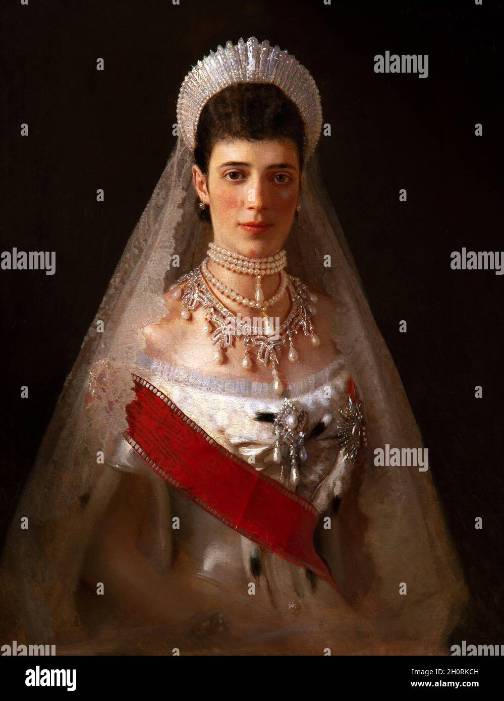 Potrait of empress maria fyodorovna hi-res stock photography and images ...