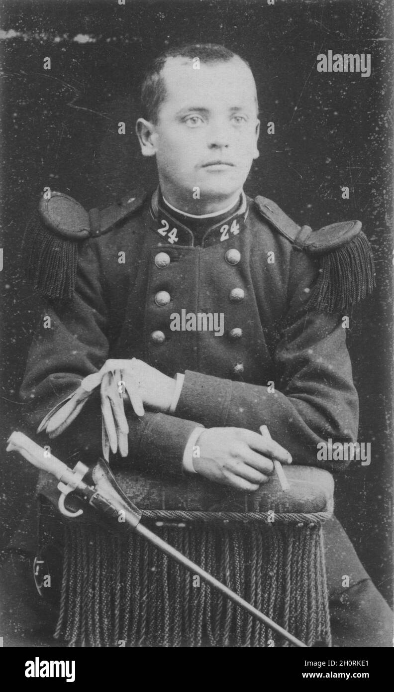 French soldier great war WW1 Stock Photo - Alamy