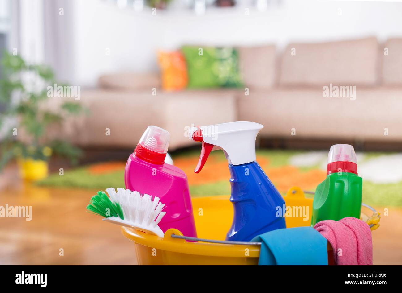 Bucket on floor hi-res stock photography and images - Alamy