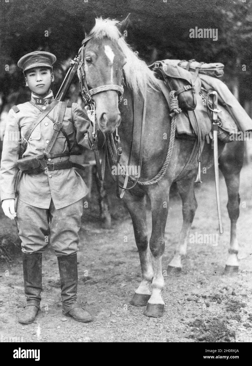 Japanese cavalry Black and White Stock Photos & Images - Alamy