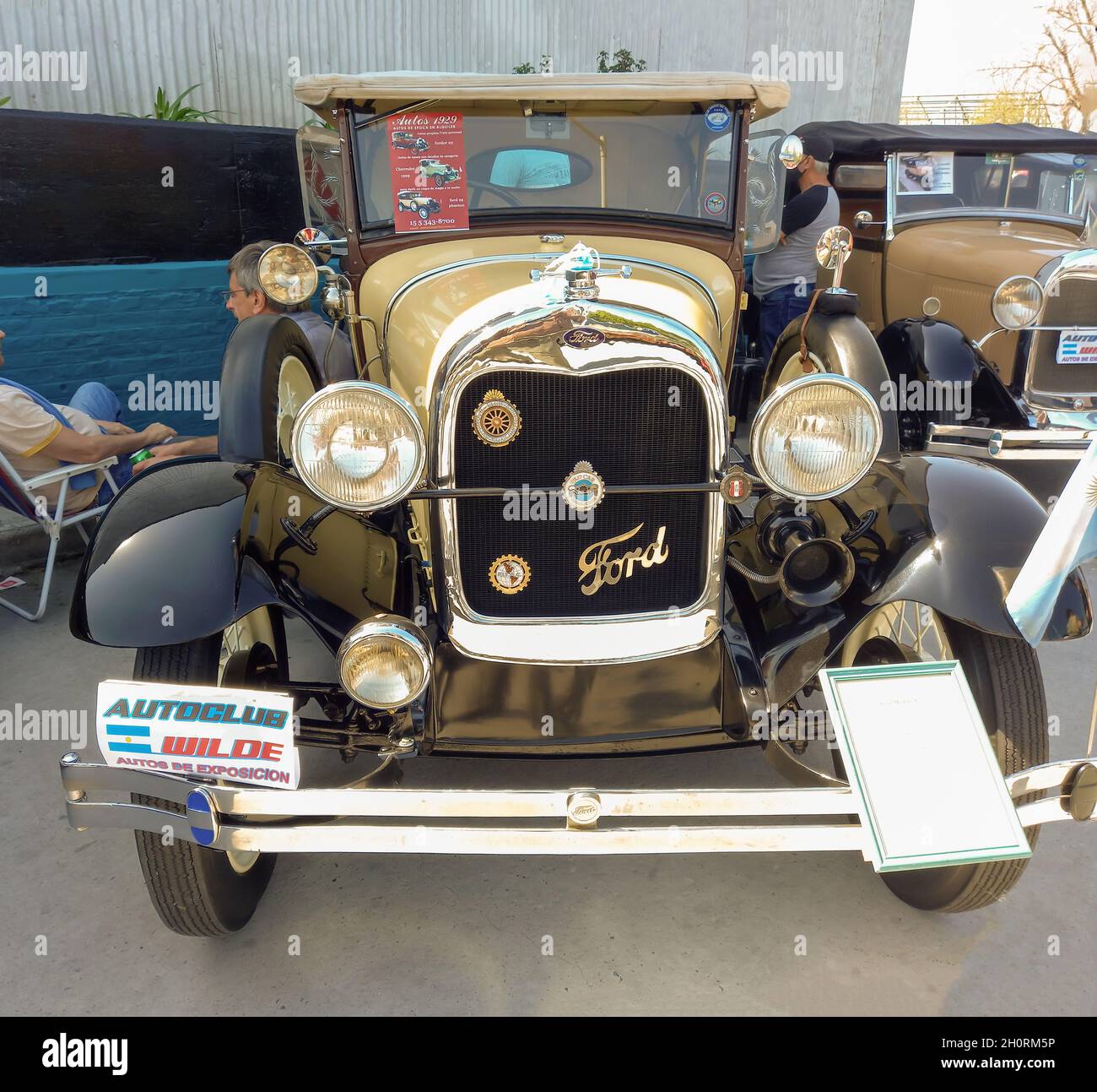 AVELLANEDA - BUENOS AIRES, ARGENTINA - Sep 27, 2021: shot of an old ...