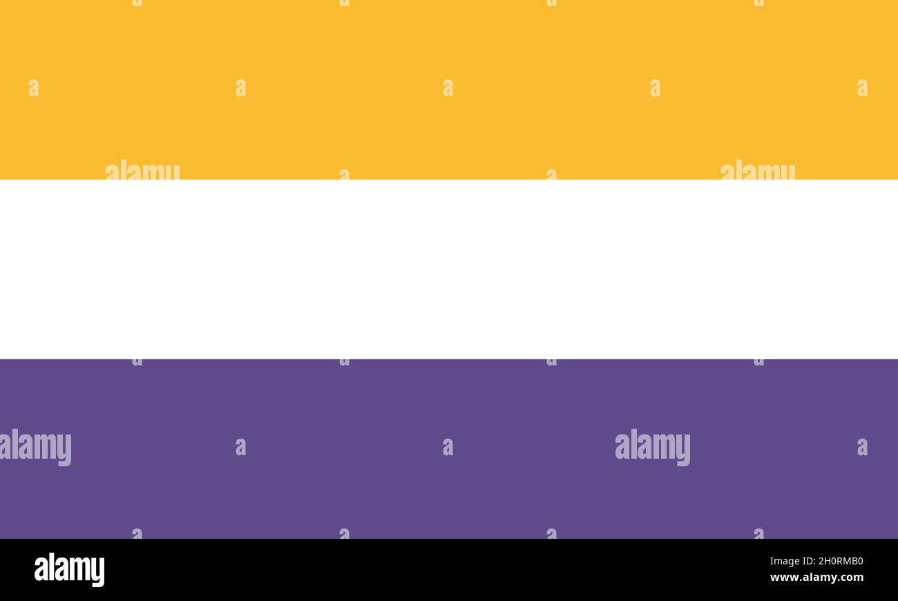 Top view of flag of Women's Suffrage, United States. right of women to ...