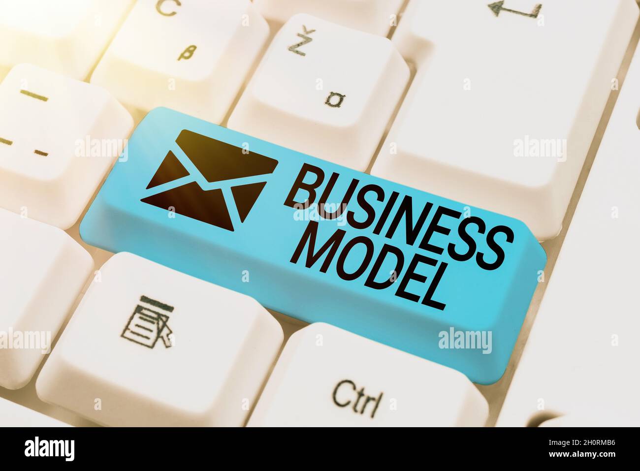 Conceptual display Business Model. Internet Concept Identifying revenue ...