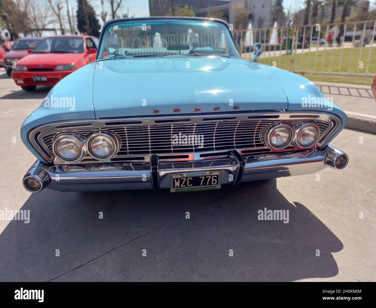 AVELLANEDA - BUENOS AIRES, ARGENTINA - Sep 27, 2021: light blue 1961 ...