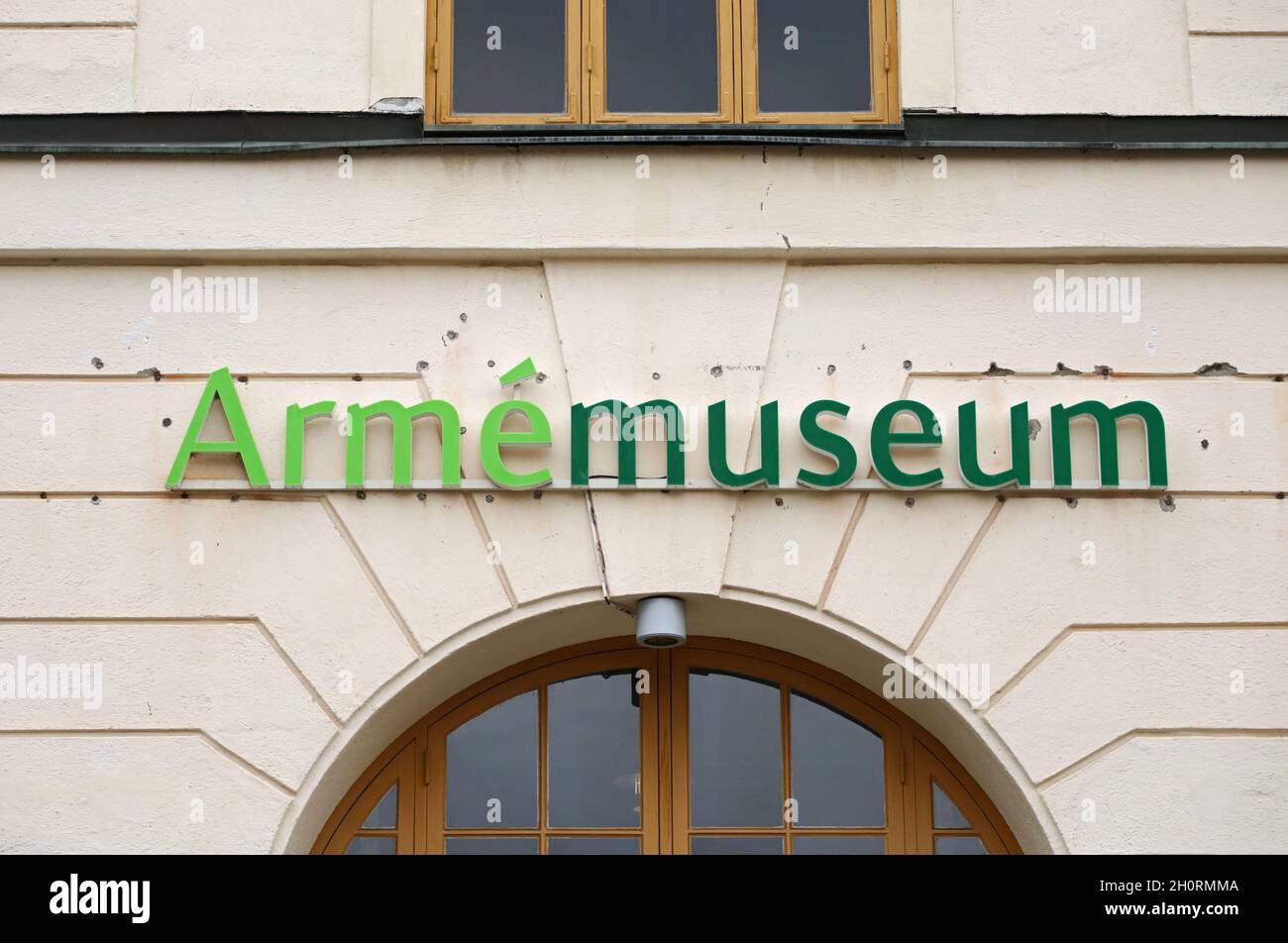 The Swedish Army Museum in Stockholm, Sweden, during Sunday afternoon ...