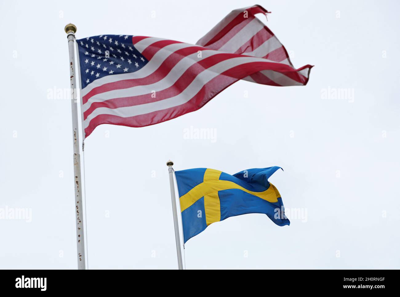 Sweden united states flag hi-res stock photography and images - Alamy