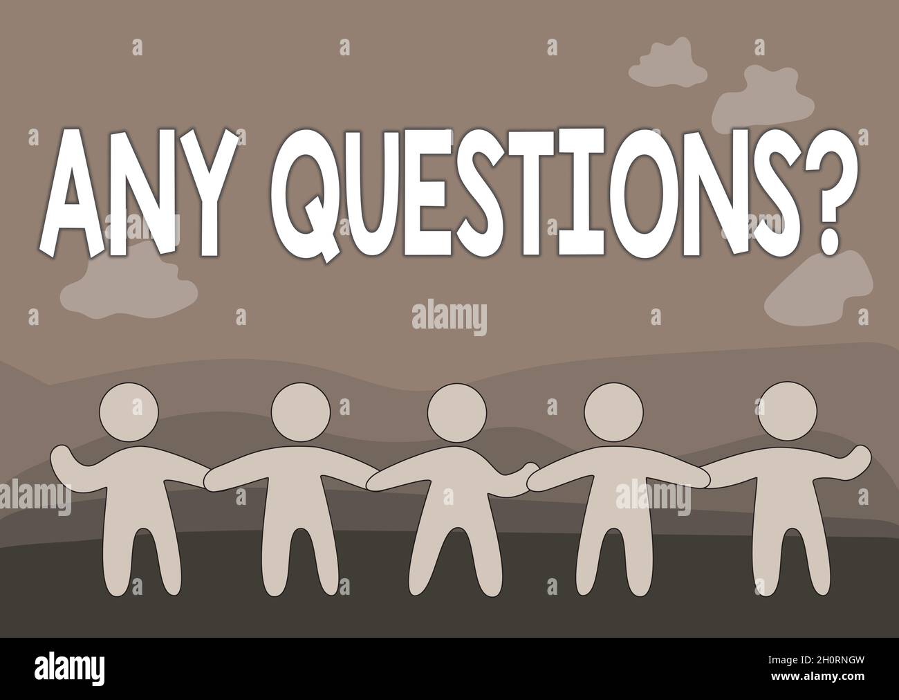 Inspiration showing sign Any Questions Question. Business approach you ...