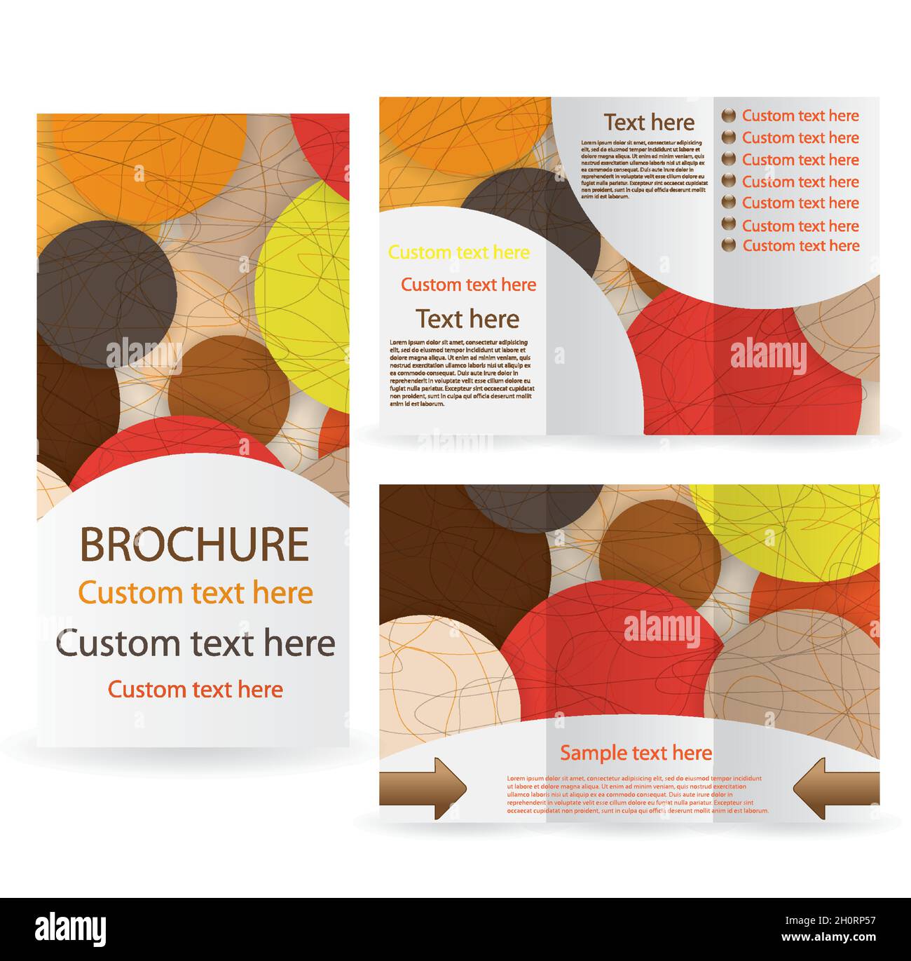 Vector Brochure Layout Design Template abstract Stock Vector Image ...