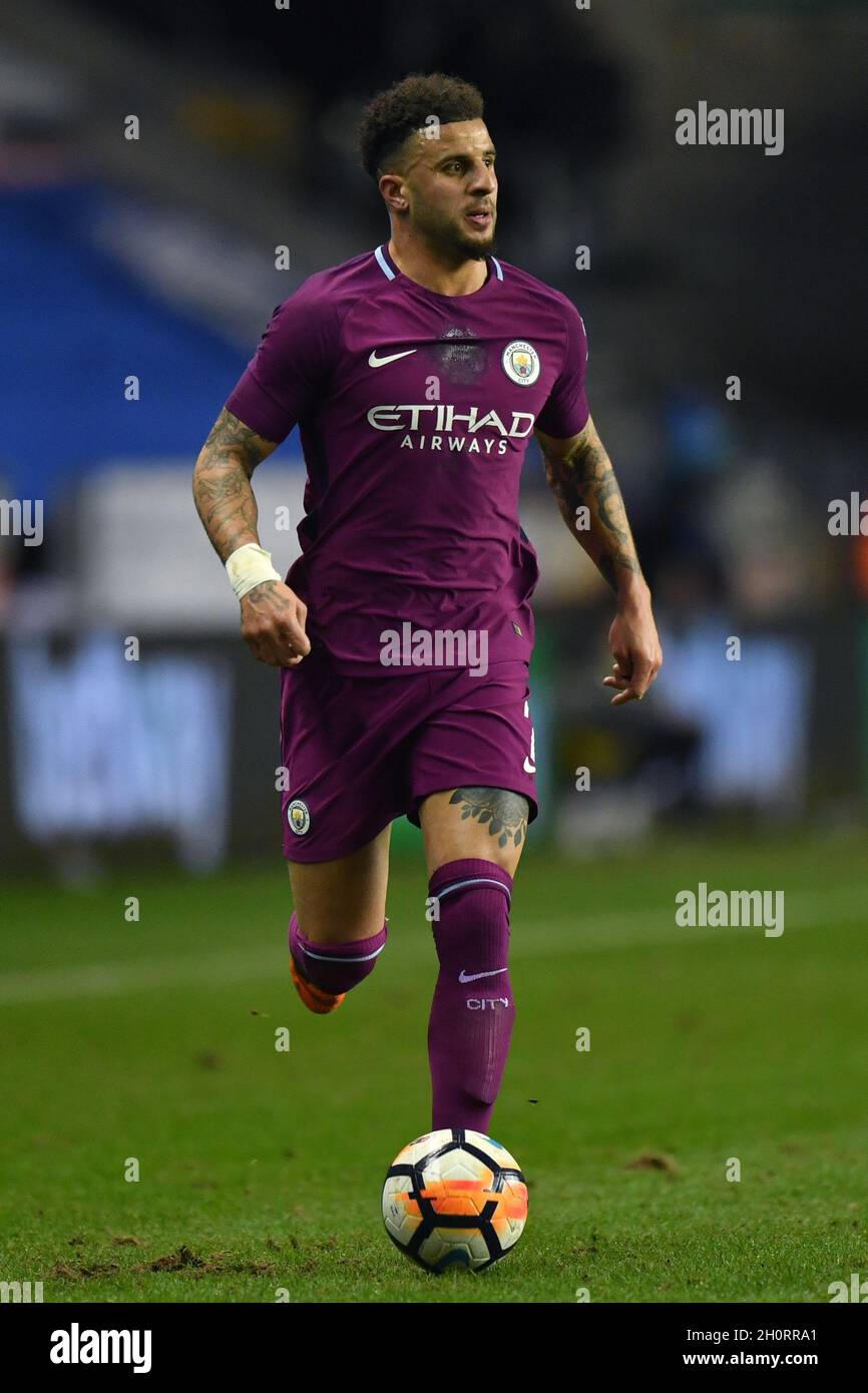 Manchester City's Kyle Walker Stock Photo - Alamy