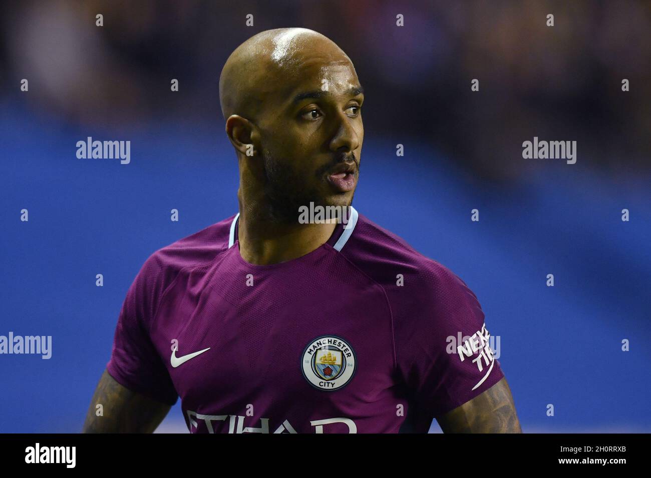 Manchester City's Fabian Delph Stock Photo - Alamy