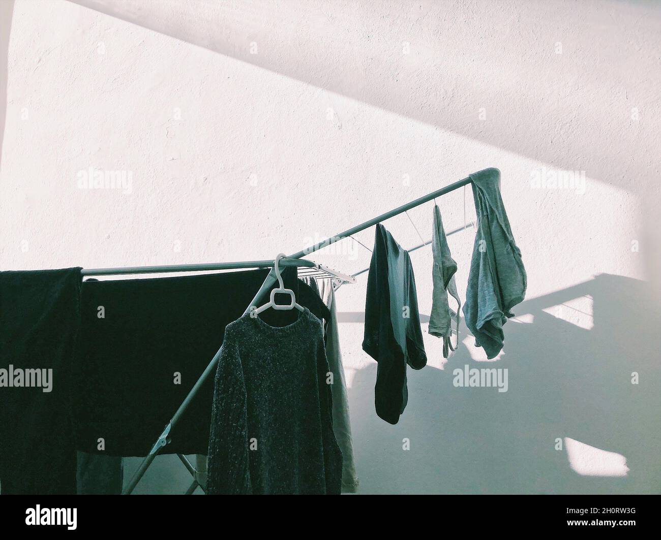 Sweater drying rack hi-res stock photography and images - Alamy