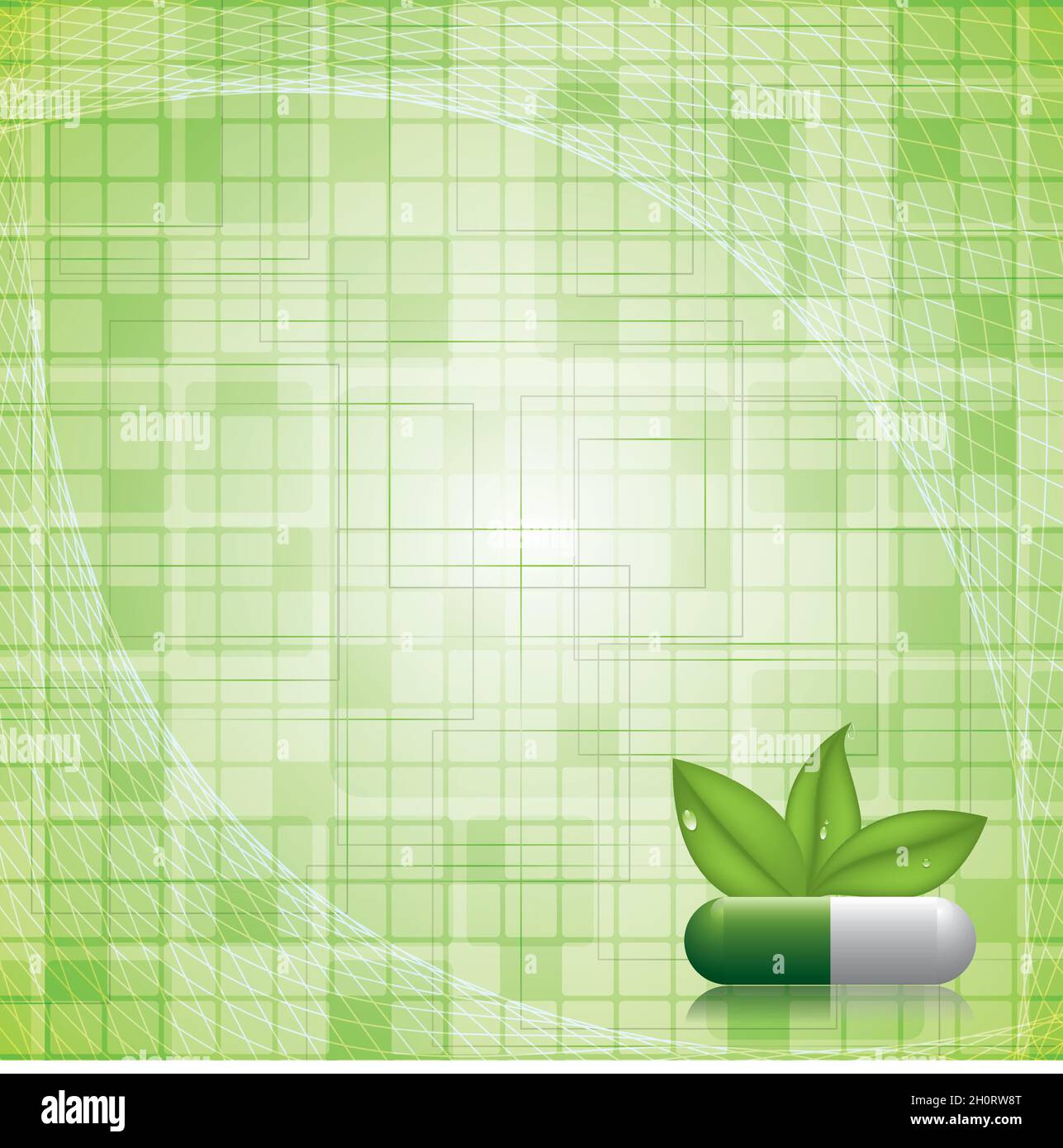 Abstract natural green medical background Stock Vector Image & Art - Alamy