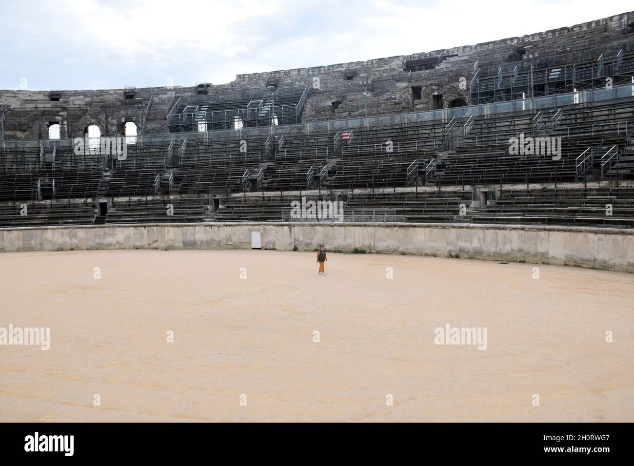 Roman amphitheatre, Nimes, Southern France 2021 Stock Photo - Alamy