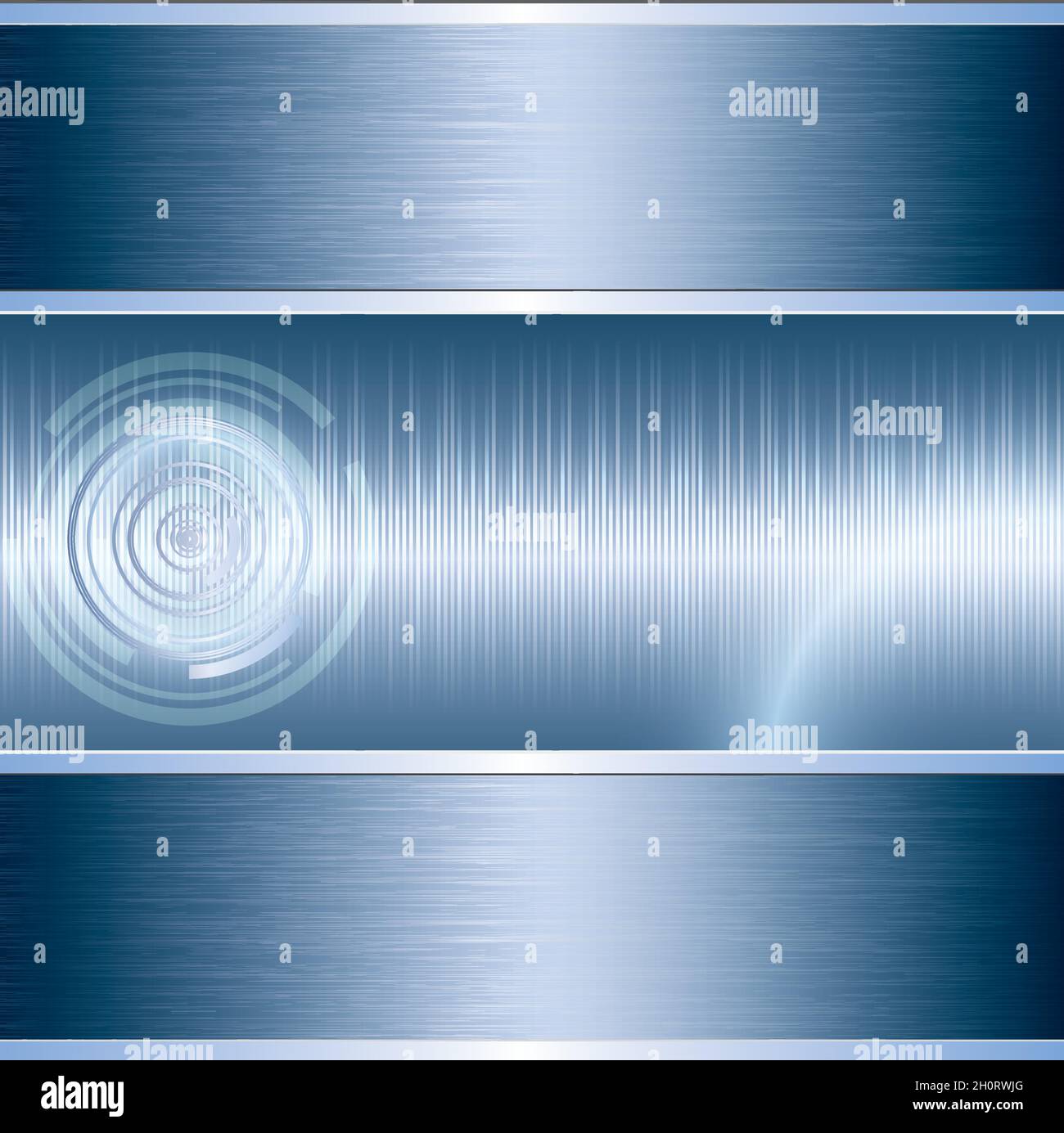 Blue abstract tech metal background Stock Vector Image & Art - Alamy