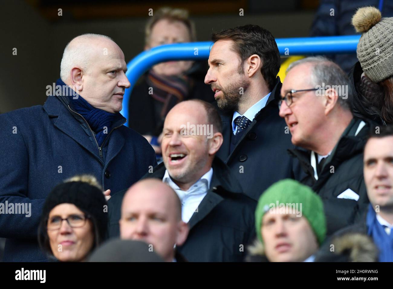 England manager Gareth Southgate in the stands Stock Photo - Alamy