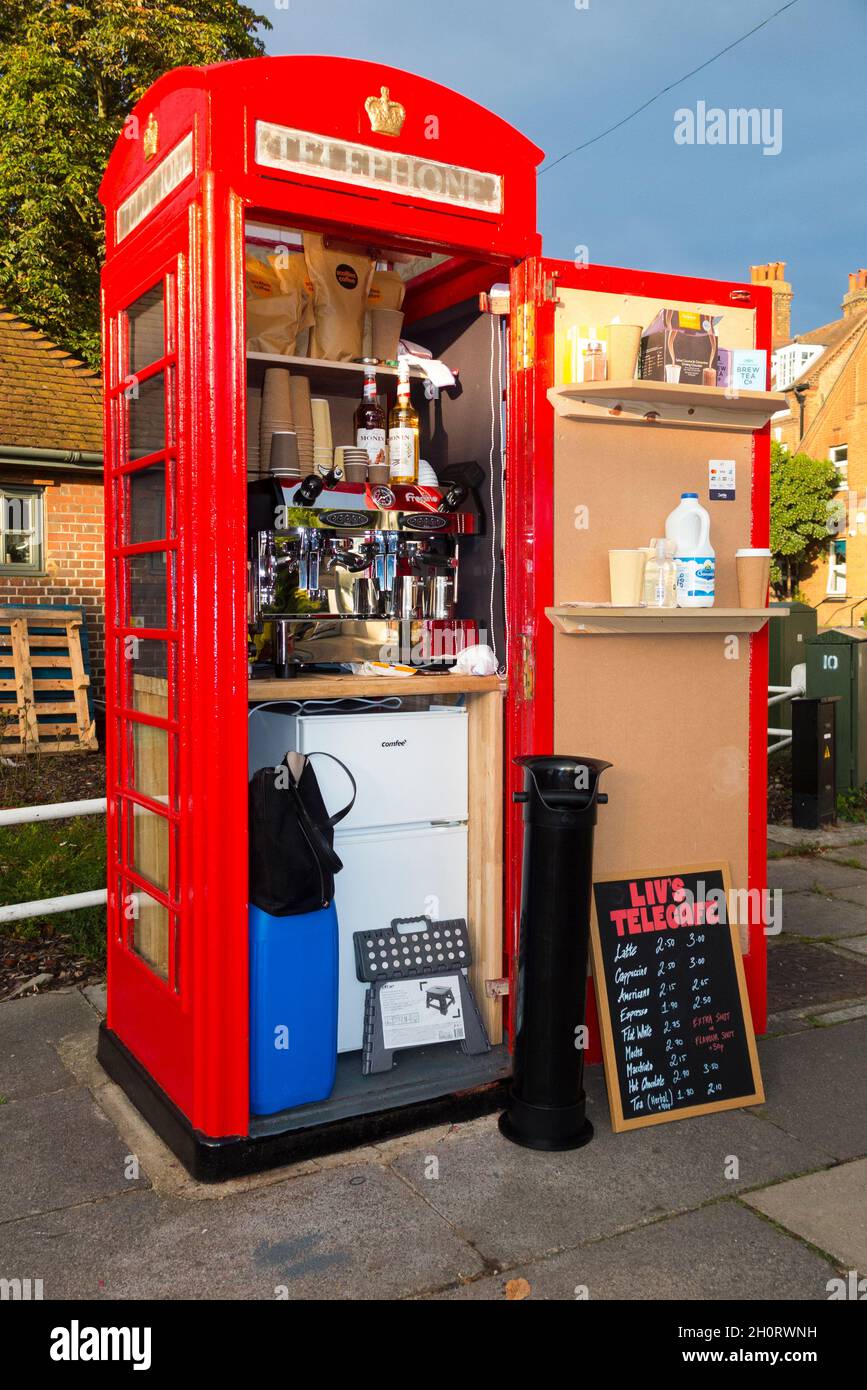 London telephone box reuse hi-res stock photography and images - Alamy