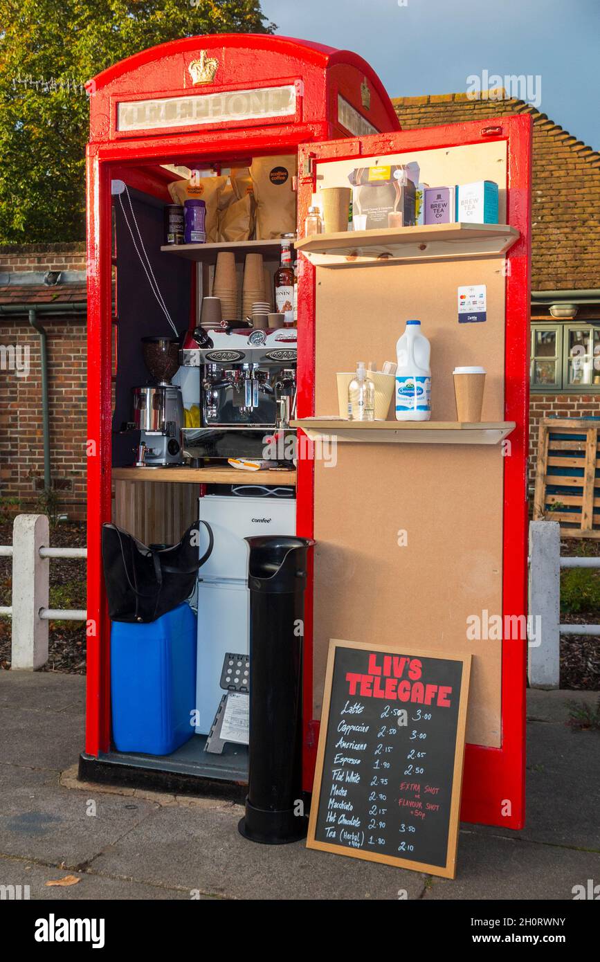 London telephone box reuse hi-res stock photography and images - Alamy