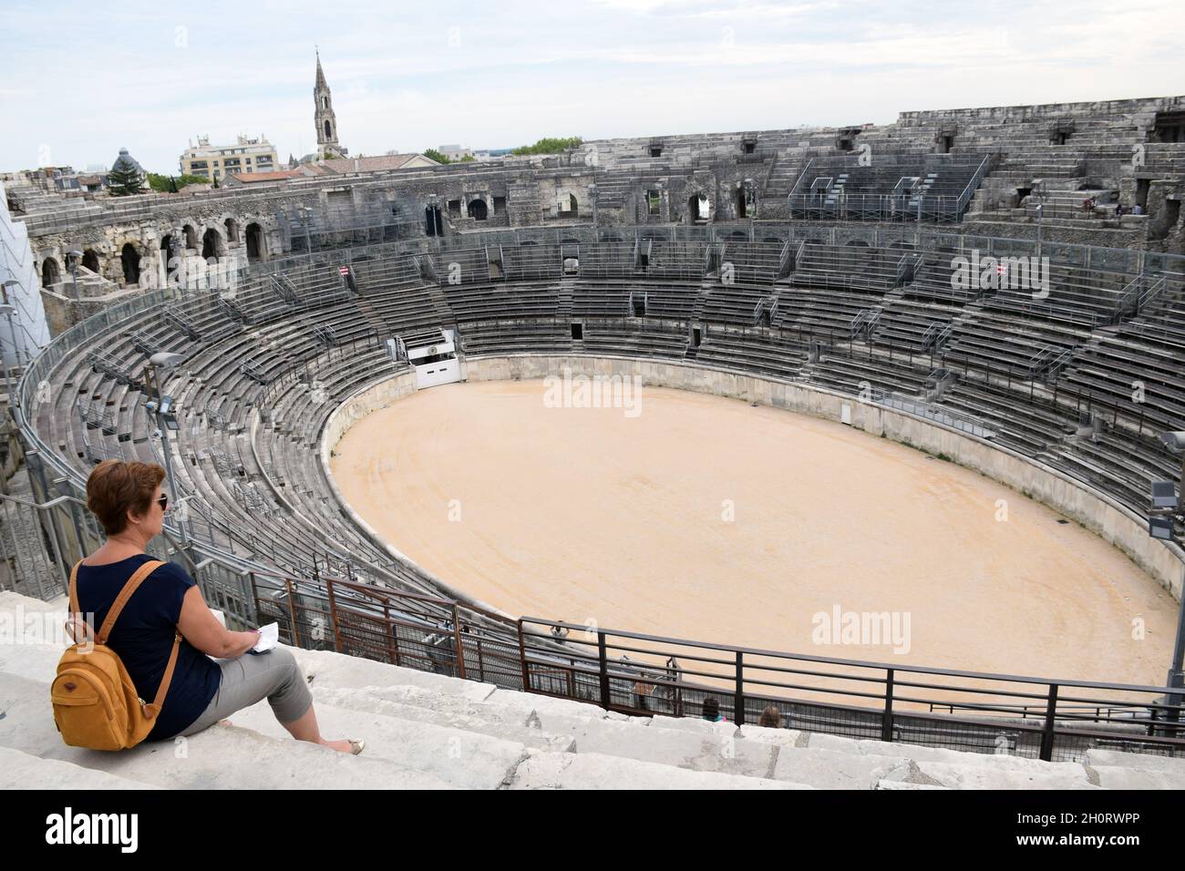 Roman amphitheatre, Nimes, Southern France 2021 Stock Photo - Alamy